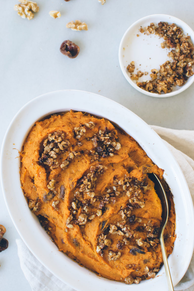 A KALE & CARAMEL THANKSGIVING: BROWN BUTTER CITRUS SWEET POTATOES ...