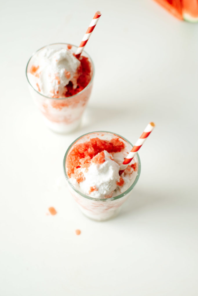 WATERMELON COCONUT SLUSHIES. | Kale & Caramel